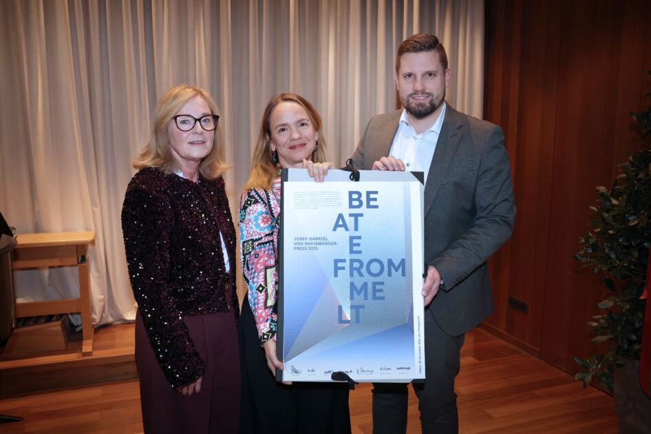 Beate Frommelt wurde ausgezeichnet :: Gemeinde Vaduz